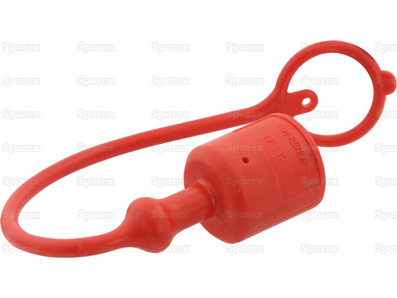 Faster Dust Cap Red PVC Fits 1/2'' Male Coupling - TF Series TF12R