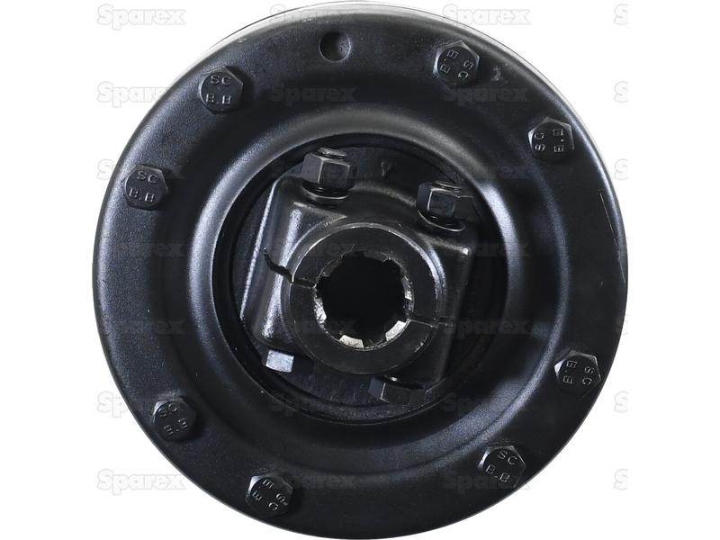 GARDLOC PTO Shaft - (Lz) Length: 1010mm, 1 3/8'' x 6 Spline Q.R. to 1 3 ...