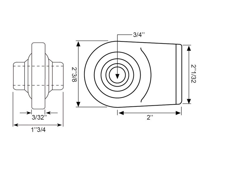 Top Link Weld On Ball End (Cat. 1 (Ø19mm))