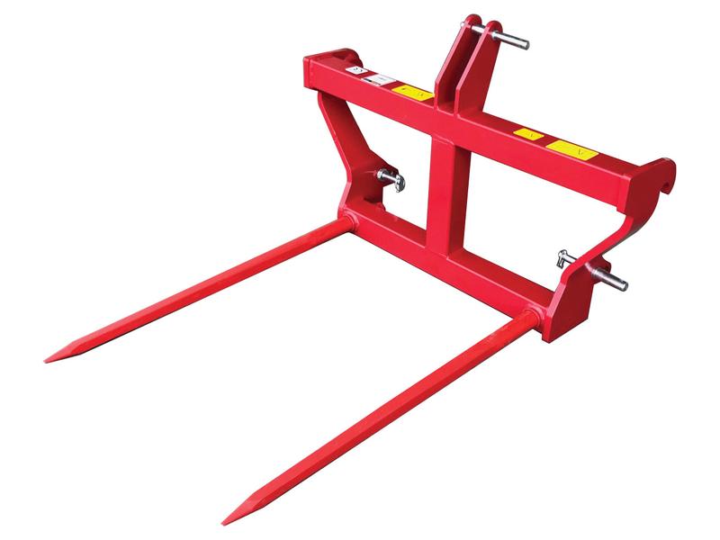 Bale Frame - 2 x M28 x 1100mm C2 Tines (SHW Brand Tines)