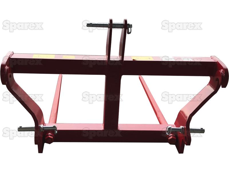 Bale Frame - 2 x M28 x 1100mm C2 Tines (SHW Brand Tines)