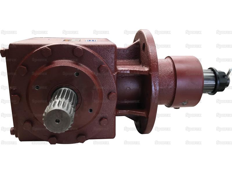 Gearbox, 130 hp, Ratio: 1:1, Spline Input: 1-3/4'' x 20 - 60mm output ...