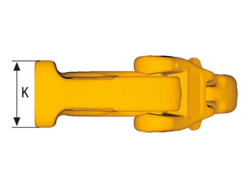 Weld-On Hook UKN - SWL: 3T