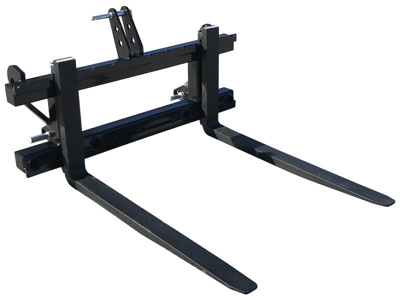 3 Point Linkage Pallet Fork (Cat. 1 & 2) Load Capacity 1000 kgs