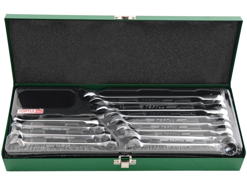 12 pc. Pro- Series Reversible Ratchet Combination Wrench Set