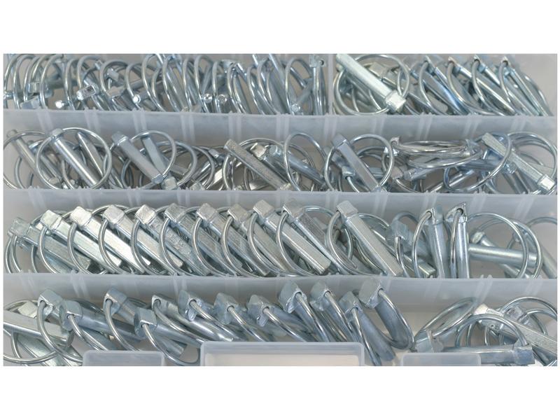Display Pack 120 pcs. Round Linch Pin 6, 8, 9, 10, 11mm