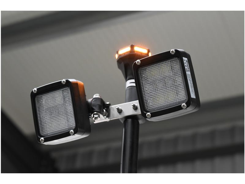 MicroBright Beacon Flexible Pin Amber 12V