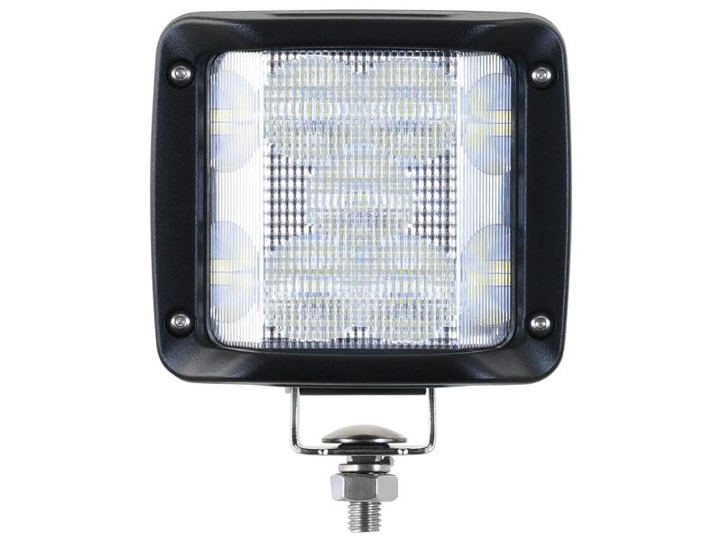 LED High Power Light- 10-30V, Square Work Light 9720 Lumens Raw, Bracket