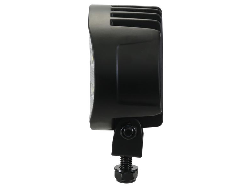 LED High Power Light- 10-30V, Round Work Light 11700 Lumens Raw, Bracket