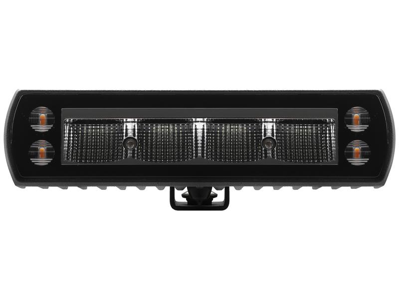 LED Work Light Bar with Warning Light Flood Beam Lumens Raw 3200 ...
