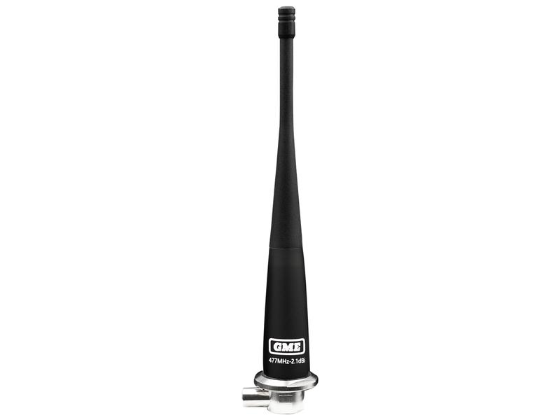 GME (AE4201) 155mm 90° Degree SO239 Base with Removable Coax Cable Antenna