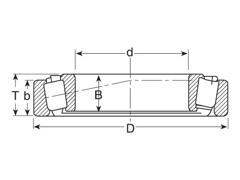 Sparex Taper Roller Bearing (84510/M84548)