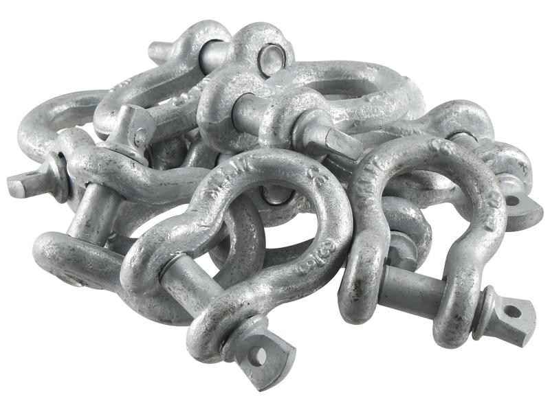 Bow Shackle, Rated: 1T (2200lbs)
