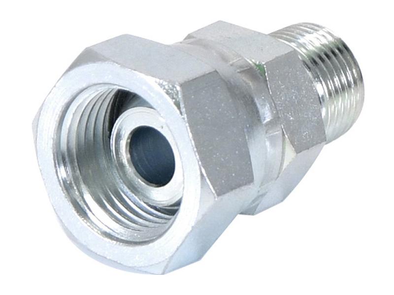 Hydraulic Adaptor 3/8'' BSP Male x 1/2'' BSP Swivel Female