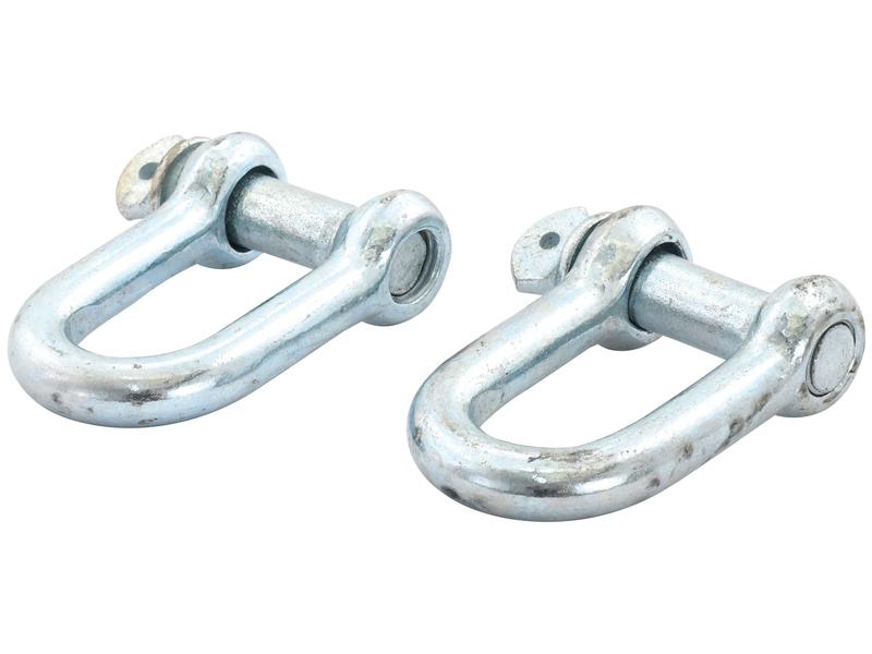 Screw Type D Shackle, Pin Ø22mm x 44mm Jaw