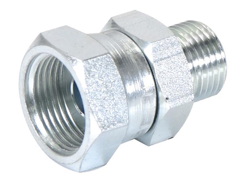 Hydraulic Adaptor 1/2'' BSP Male x 3/4'' BSP Swivel Female