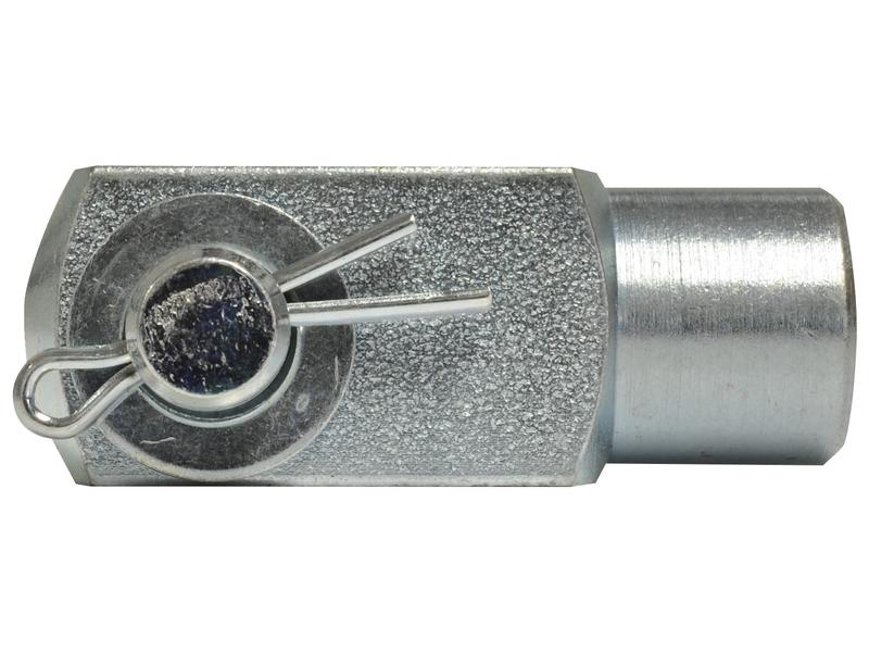 Metric Clevis End with Pin M10 (DIN 71751)