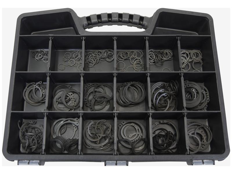 Internal & External Circlip - Assortment, 330 pcs. Compak