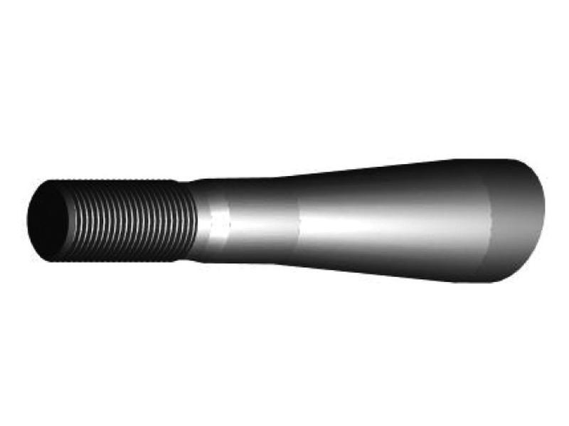 Loader Tine - Cranked 820mm, Thread size: M24 x 1.50 (Square)