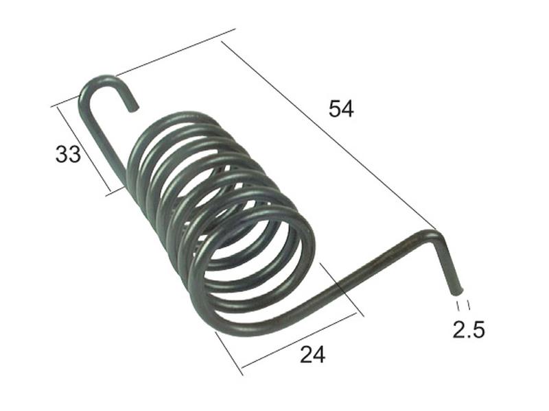 Haytine Return Spring LH Replacement for PZ