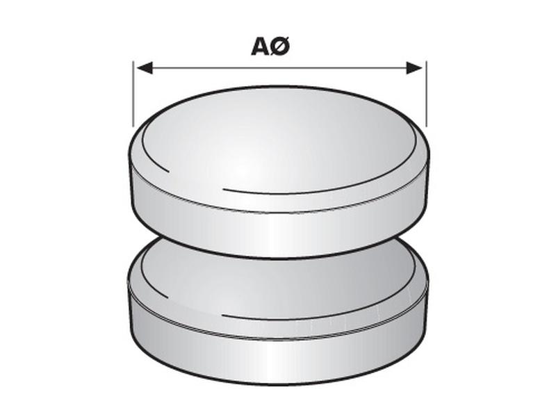 Core Plug - 3/4'' (Cup Type - Mild Steel)