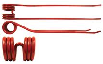 Swather/Tedder Tine Length: 595mm, Width: 90mm, Ø9.5mm - Replacement ...