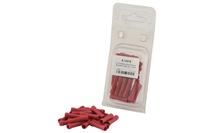 Agripak 25 pcs. Inline Terminal 4.0mm Red