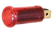 Panel and Dashboard Light (Halogen) Sealed Unit, Red, 12V