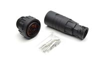 ISOBUS Plug DuraMate™ 2x75A (16mm²) With corrugated pipe adapter