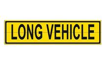 Long Vehicle Sign, 1200 x 300mm