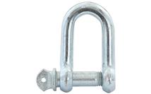 Screw Type D Shackle, Pin Ø22mm x 44mm Jaw