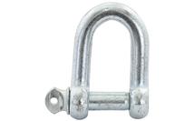 Screw Type D Shackle, Pin Ø25.4mm x 50mm Jaw