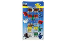 Blade Fuses Standard - On a card (7.5-30A) 10 pcs.