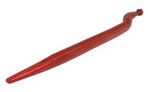 Loader Tine - Cranked 820mm, Thread size: M20 x 1.50 (H - fluted)