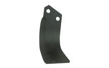Rotavator Blade Square Type Blades RH 70x8mm Height: 205mm. Hole ...