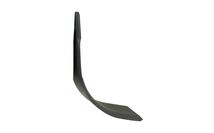 Rotavator Blade Curved RH 80x8mm Height: 225mm. Hole centres: 56mm ...