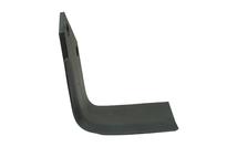 Rotavator Blade Square Type Blades RH 80x8mm Height: 180mm. Hole ...