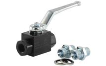 Sparex 2-Way Shut Off Ball Valve 3/8'' BSP (35 L/min Flow Rate)